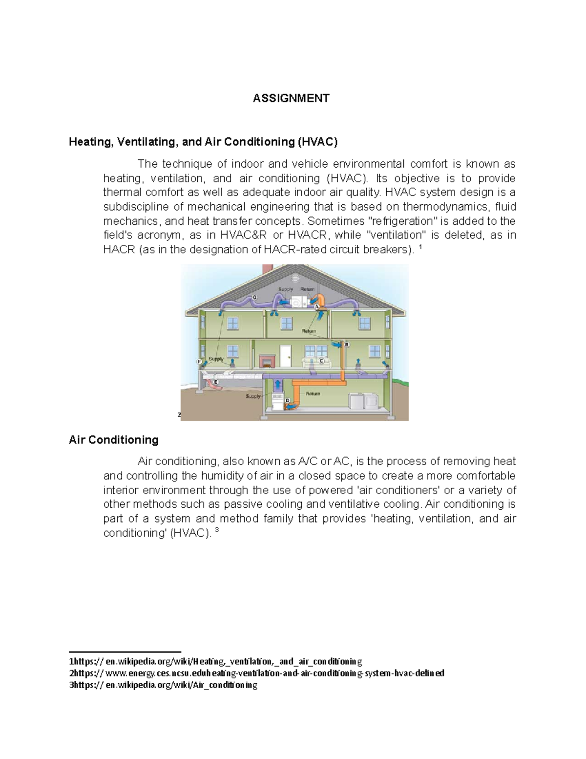 Assign 25 - Airconditioning and Ventilation Systems -Heating ...