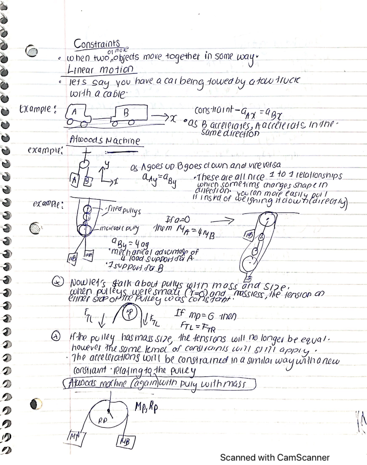 Constraints physics - PHYSCS 6 - Studocu