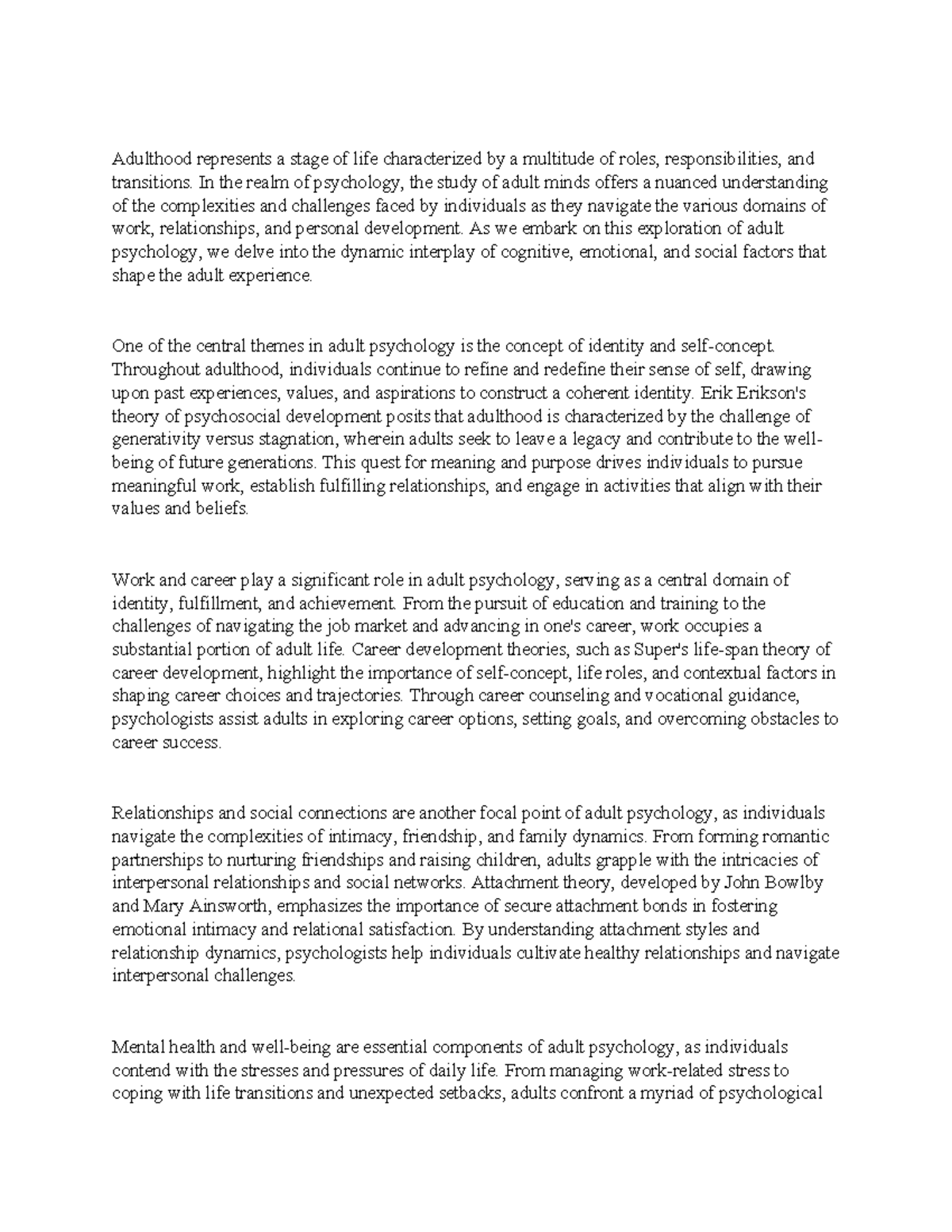 Navigating Life's Complexities - Adulthood represents a stage of life ...