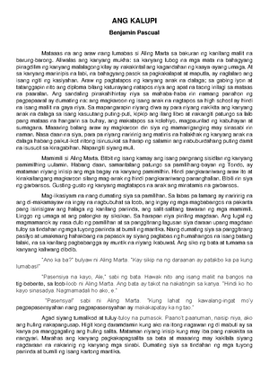 Miliminas (Sanaysay) - Miliminas: Taong 0069 ni Nilo Par Pamonag salin ...