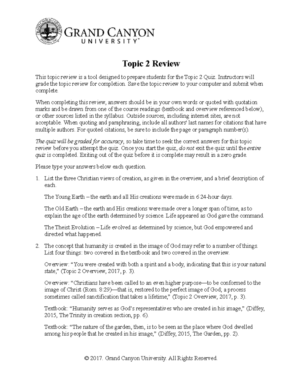 CWV-101-RS-T2Review-Online - Topic 2 Review This topic review is a tool ...