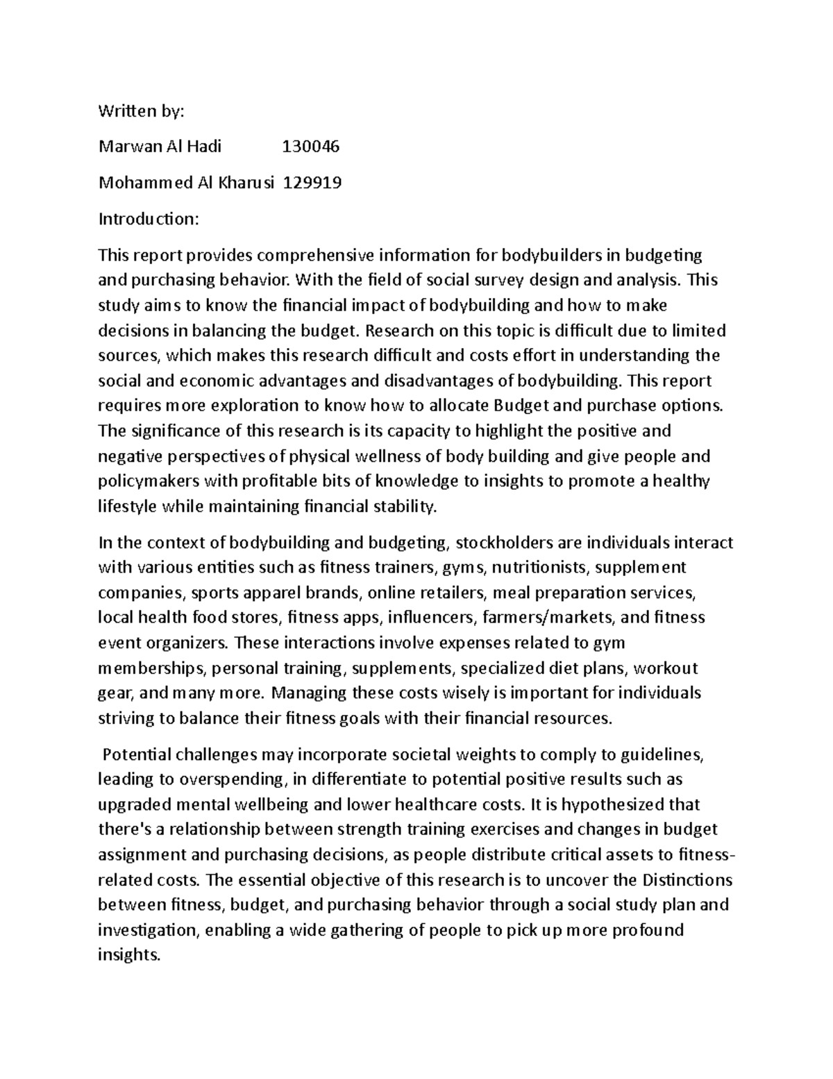 Social survey design and analysis project introduction - Written by ...