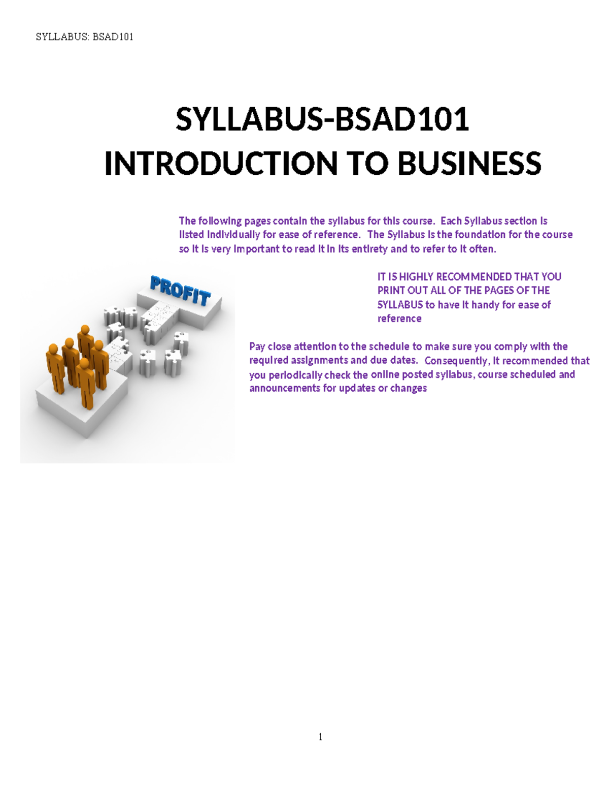 BSAD101-DL SU I -2021 Syllabus - INTRODUCTIONBUBUSINESS SYLLABUS-BSAD ...
