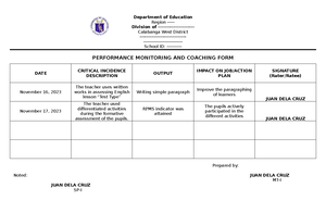 PMCF PART 2 - FEEL FREE TO USE THE TEMPLATE - Department of Education ...