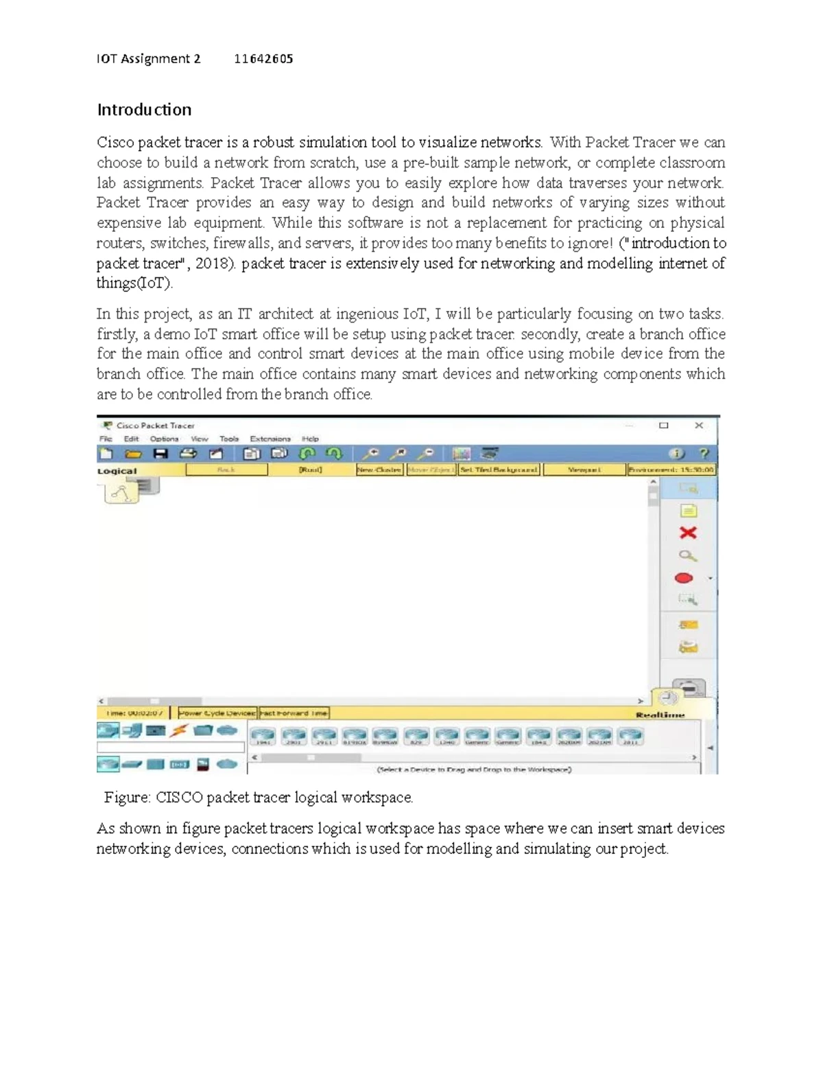 Introduction To Packet Tracer Pt Io T Basics Quiz Attempt Review