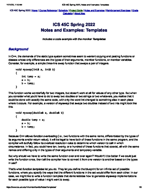 ICS 45C Spring 2022, Notes and Examples Standard Input and Output - ICS ...