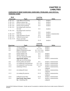 Chapter 008 Solutions Manual - Brief Learning Exercises Objectives B. Ex. 8 FIFO inventory 8-1 ...