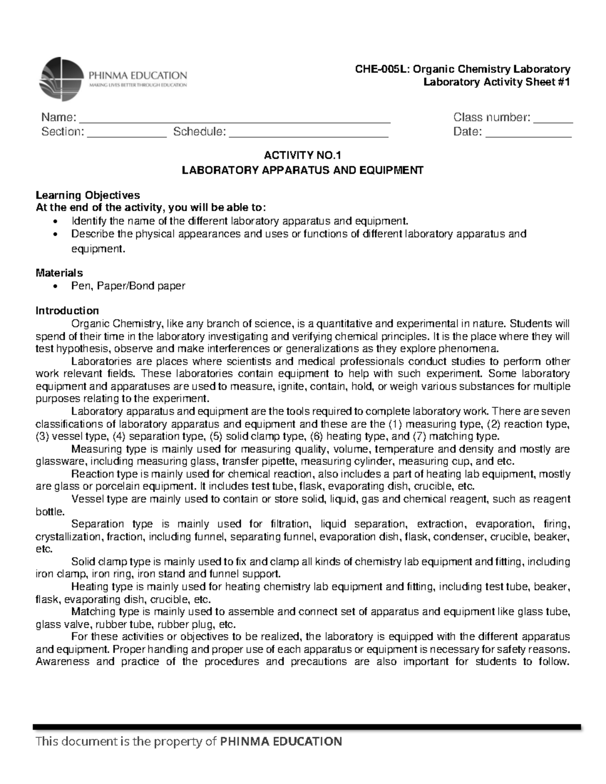 LAS01 - Basta - Laboratory Activity Sheet Name