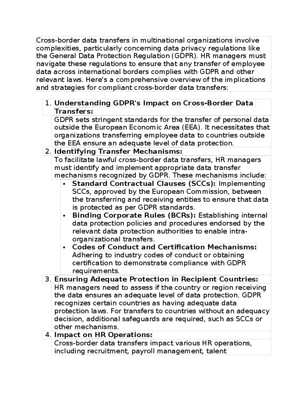 000 - It cover basics things - Cross-border data transfers in ...
