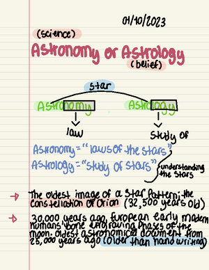 History of Astronomy - 01/12/ Astronomy isn't only one of the oldest ...