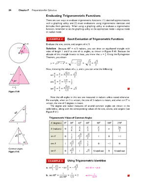 CALC 16 - CALC 16 NOTES - 58 Chapter 1 Limits and Their Properties In ...