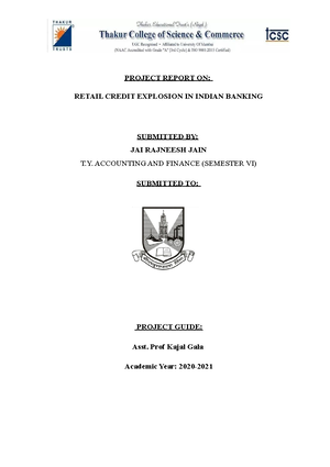 Black Book Project (Auto Recovered) - A Project On A Study on Financial ...