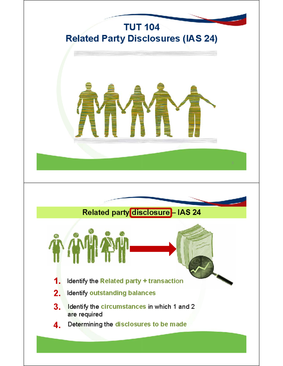 Learning unit 8 - Related party disclosures - TUT 104 Related Party ...