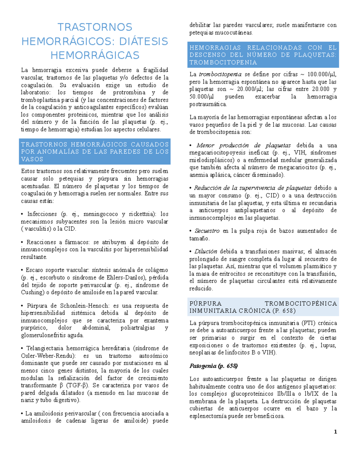 Diátesis Hemorrágica: Tipos, Tipos, Diagnóstico, Tratamiento – HORD