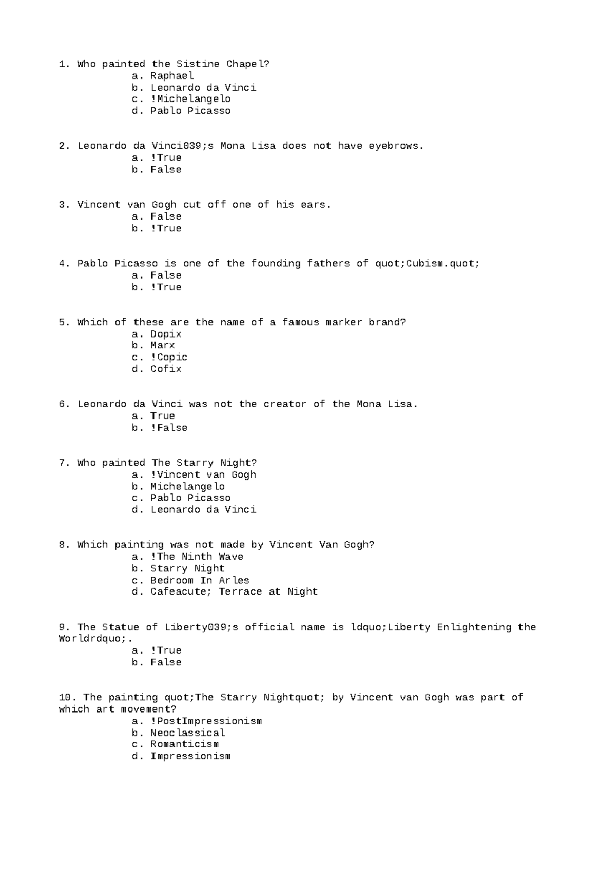 ACC116 Budget Planning Guide Winter 2020 8 - Who painted the Sistine ...