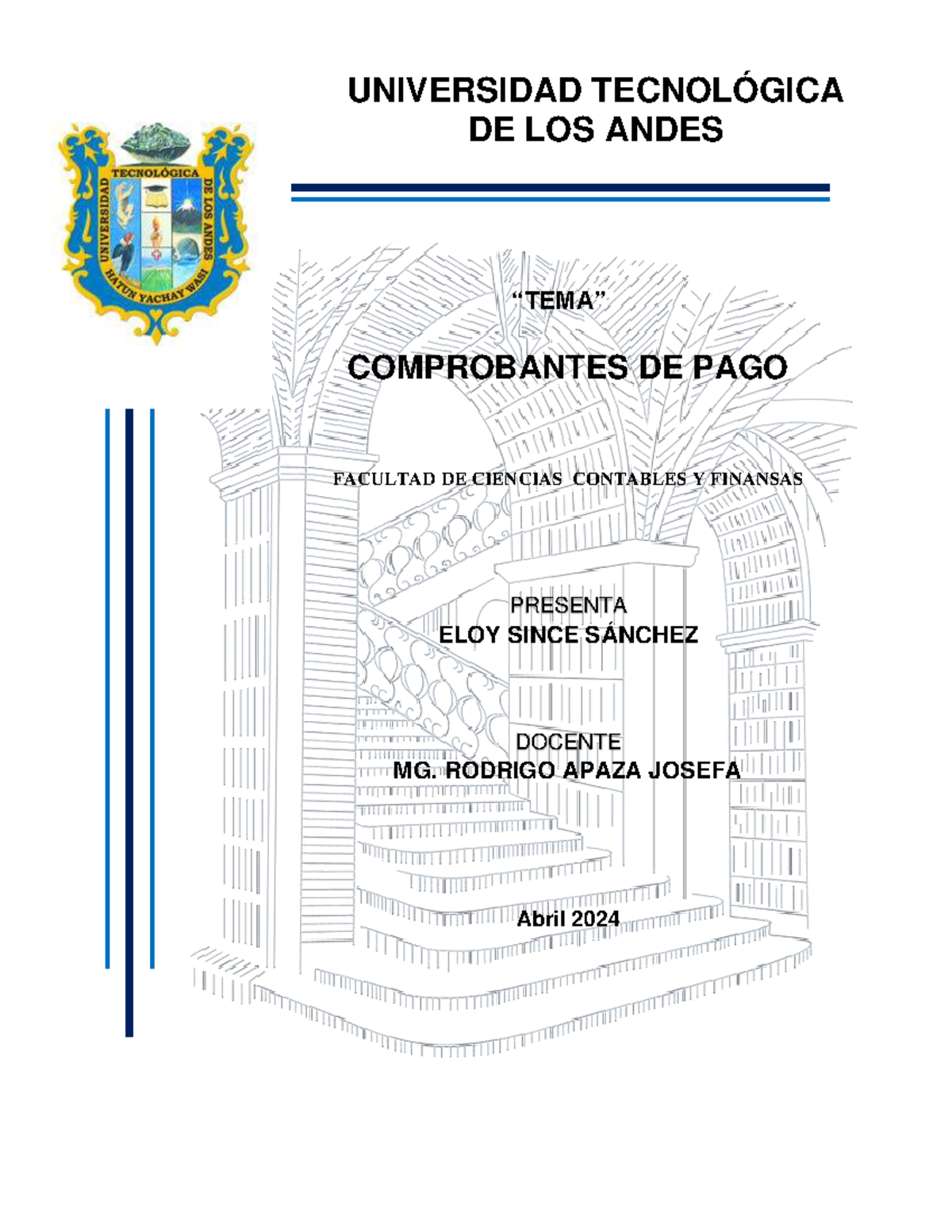 Portada-tesis-buap - comprobantes de pago - UNIVERSIDAD TECNOLÓGICA DE ...