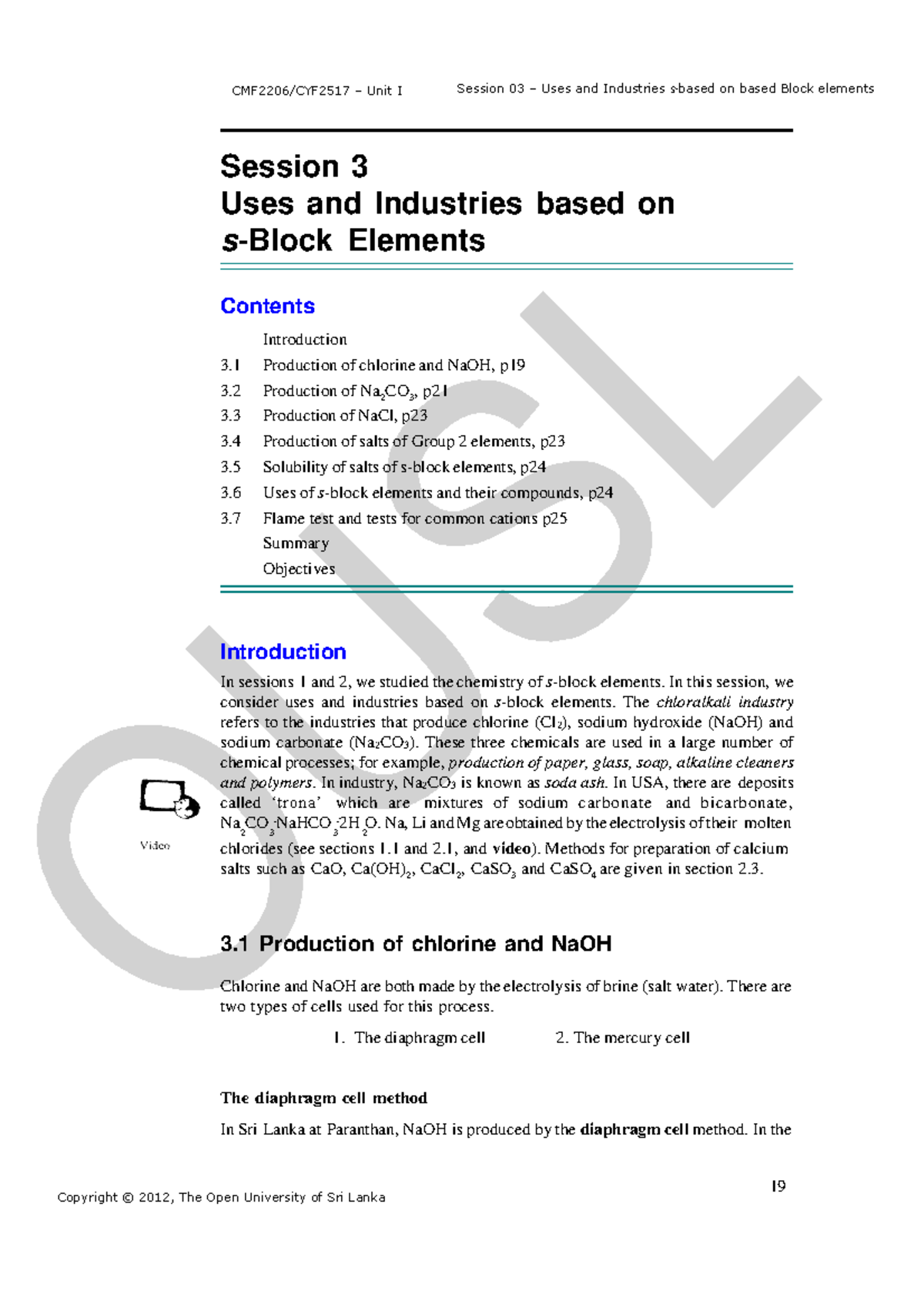 Session 03 c6621fdf2b81ac6eb6cd5fcb7e35407 e - 19 Session 3 Uses and ...