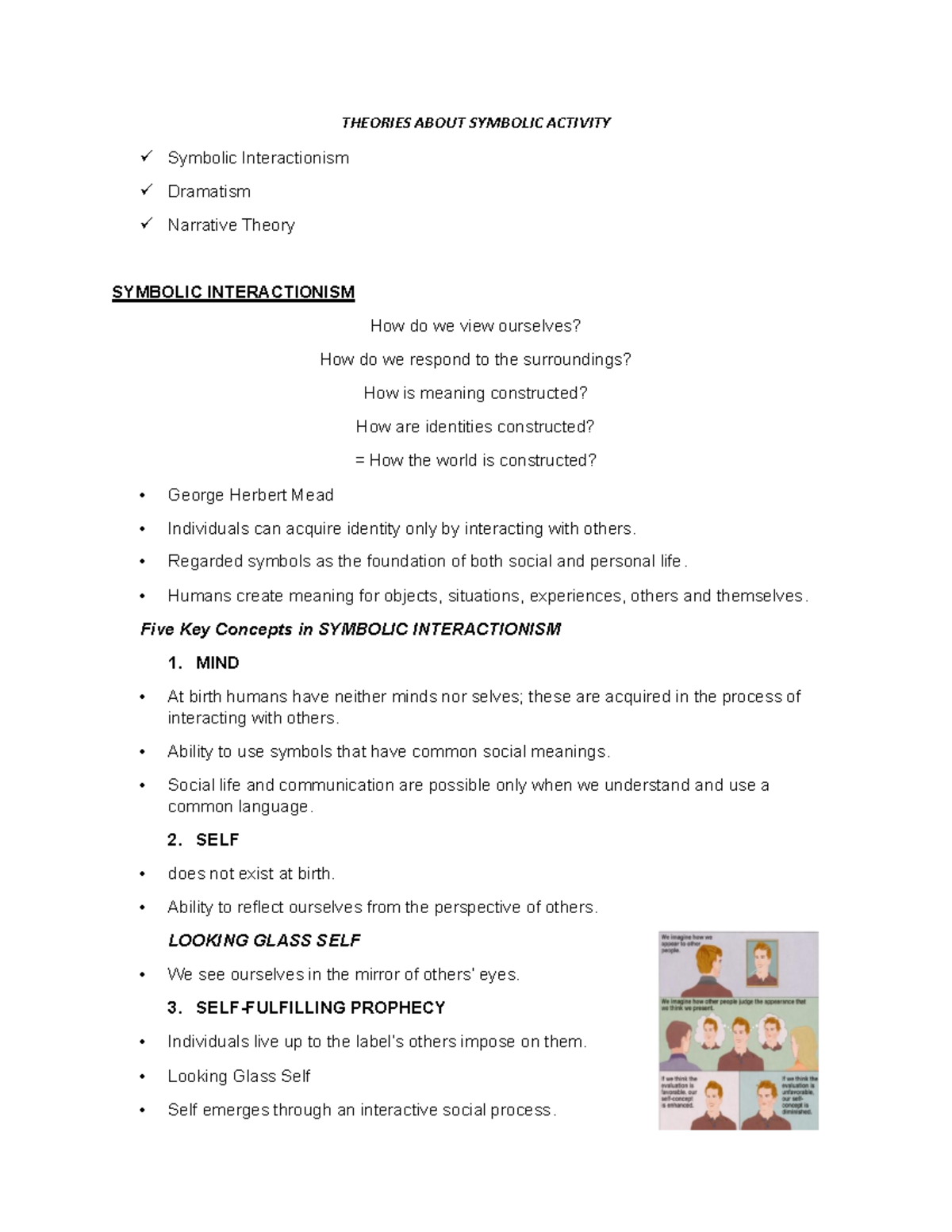 Theories About Symbolic Activity - THEORIES ABOUT SYMBOLIC ACTIVITY ...