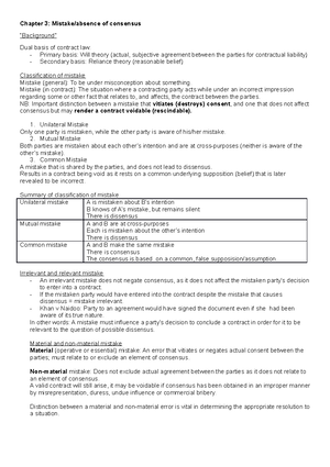 Chapter 9 - complete - Summary Law of Contract 201 - Chapter 9: Parties to contracts Number of ...