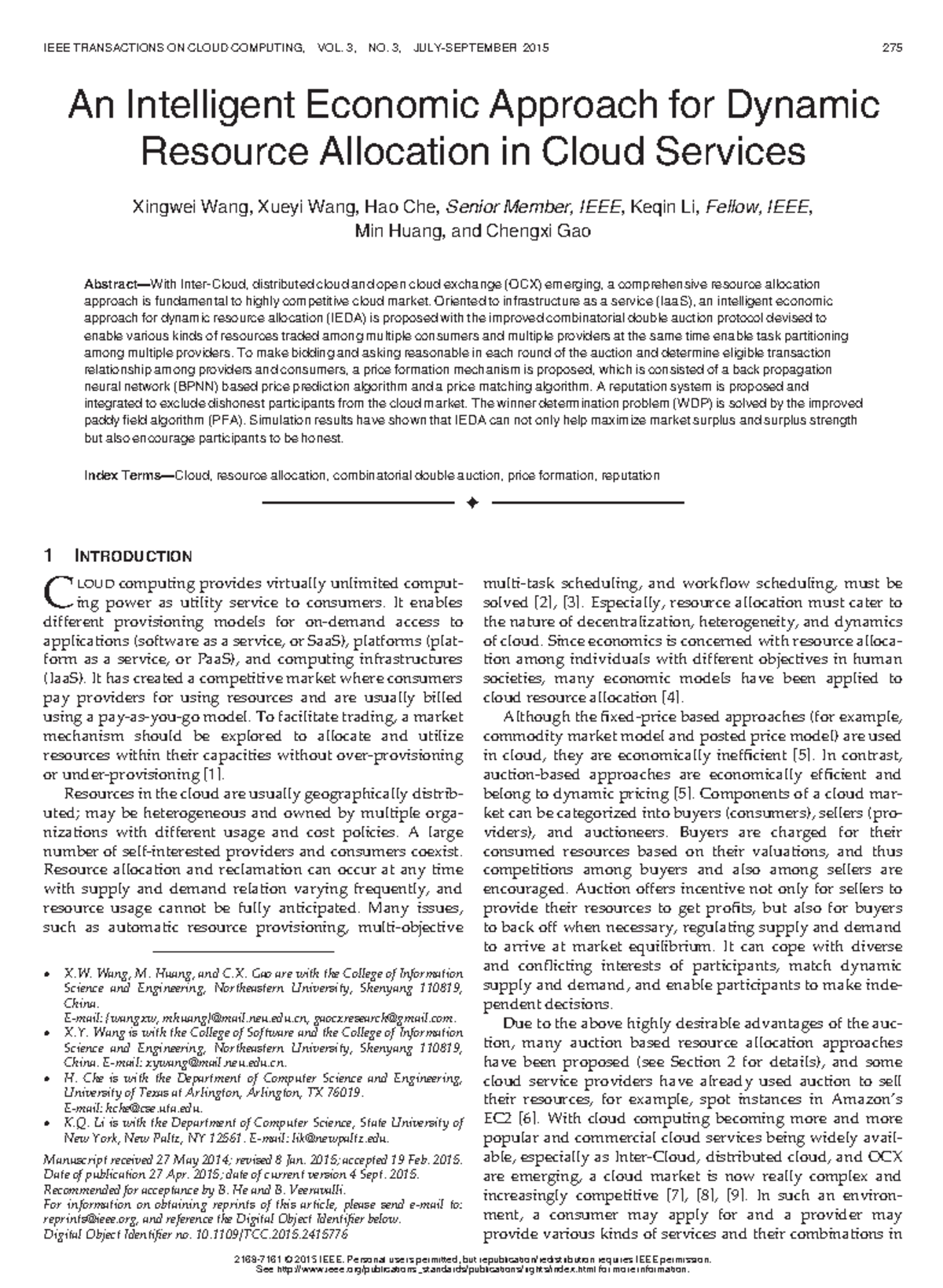 Dynamic Load-JULY - Good - An Intelligent Economic Approach for Dynamic ...