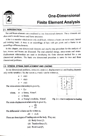 Unit 2 3 - text book notes - Finite Element - Studocu