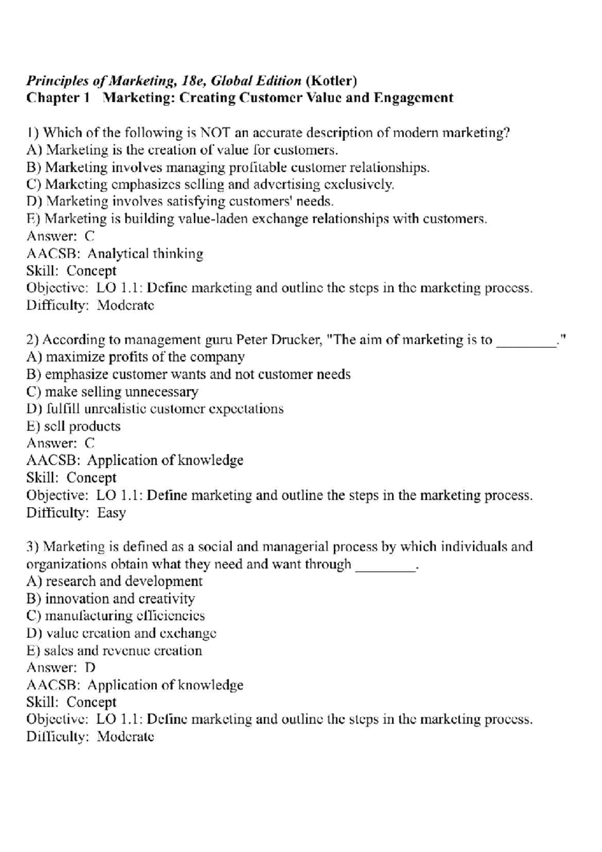 Chapter 1 - ... - Business Management SL - Studocu