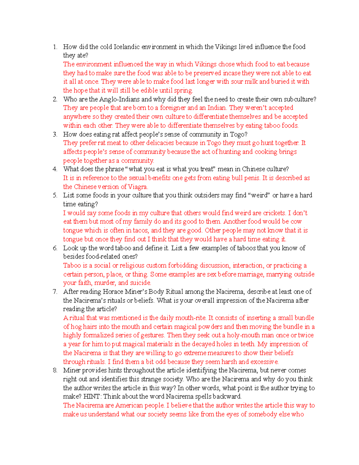 Guided Reading Question #3 - How did the cold Icelandic environment in ...