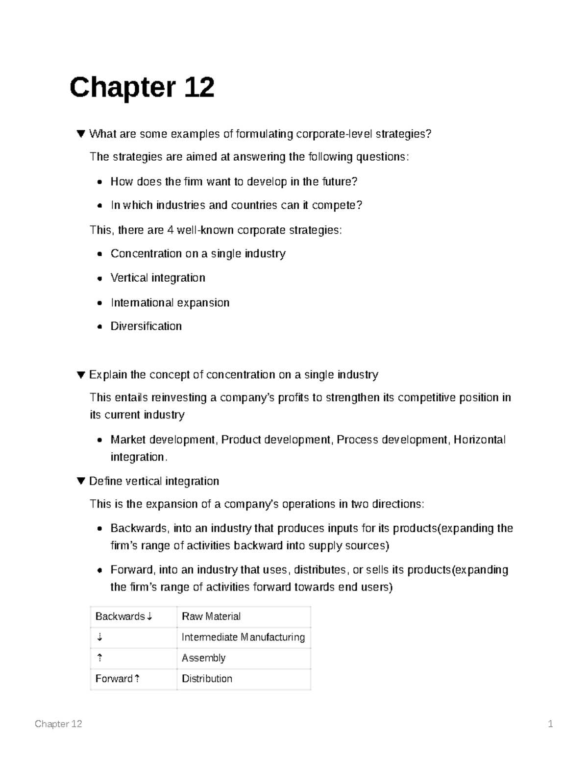 Chapter 12 Management - Chapter 12 1 Chapter 12 What are some examples ...