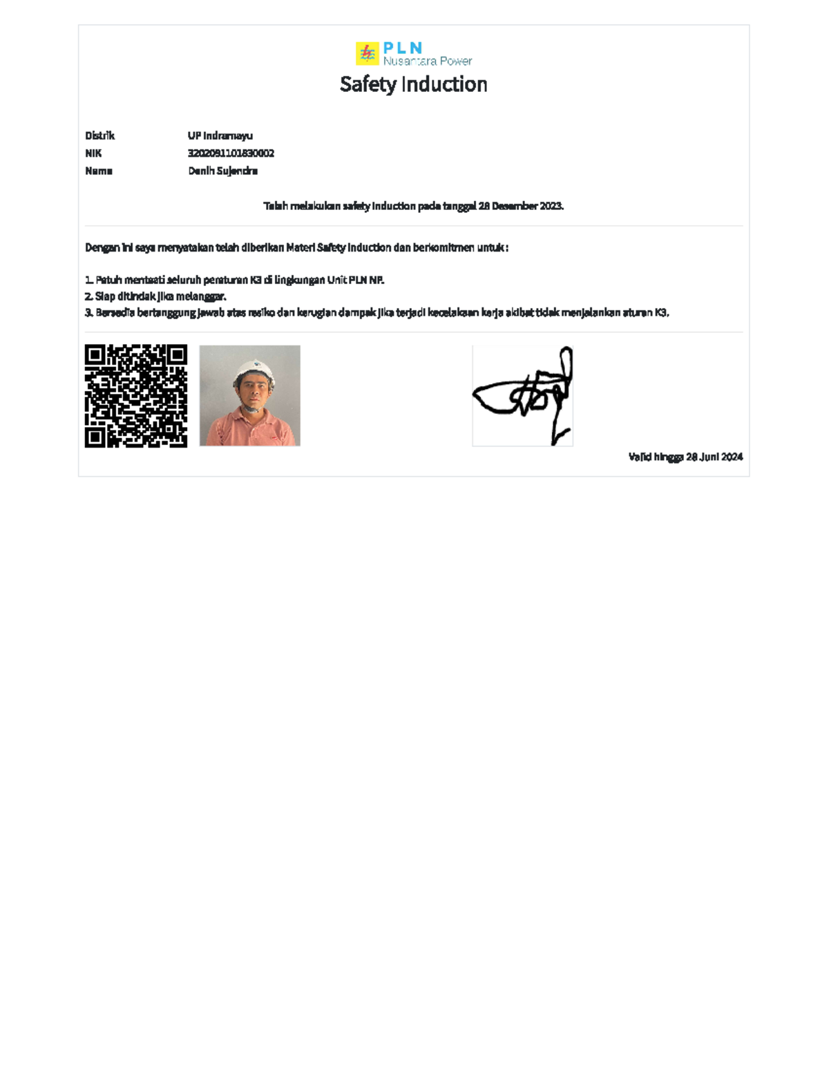 Sertifikat mang deni - contoh - contoh apkg - PLN Nusantara Power ...