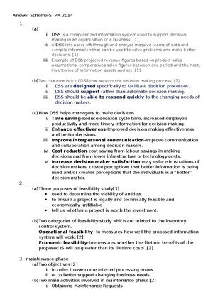 Answer Scheme STPM 2015 P3 - Answer Scheme STPM 2015 Context Diagram [8 ...