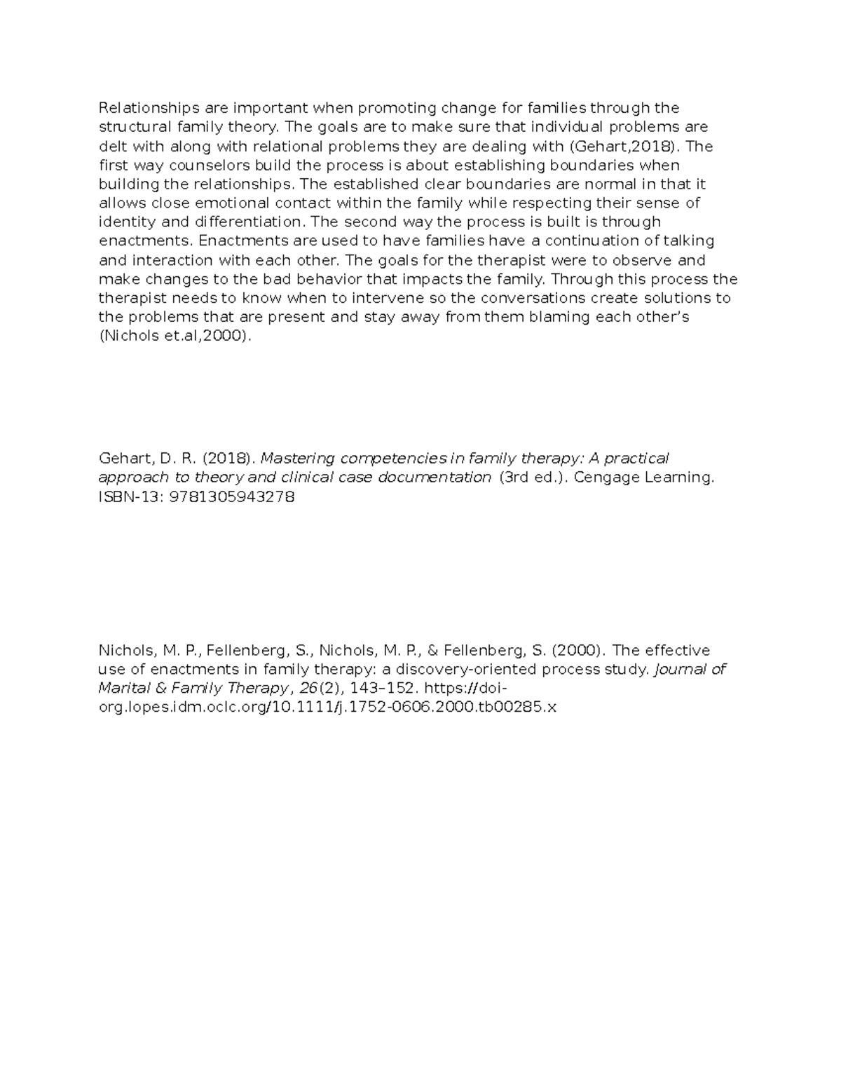 Cnl 521 topic 4 - This is discussion questions. - Relationships are ...