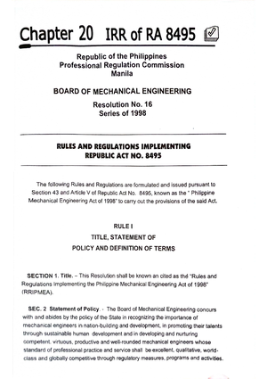 ME QUIZ Reviewer - CHAPTER 3: DESIGN OF WATER DISTRIBUTION SYSTEM ...