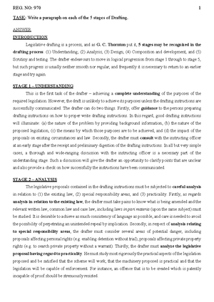 Principles OF Legislative Drafting - NOTES COMPILED BY PAUL KAMARA ...