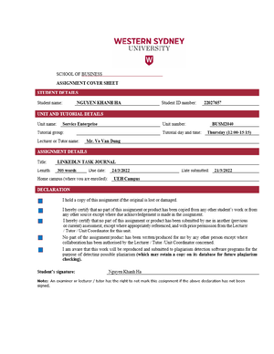 CPOD–SE-2 - CPOD-task. - 200915 - UWS - Studocu