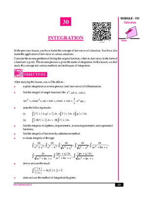 2 - Integration - MATH 142: LECTURE NOTES BLAKE FARMAN Numerical ...