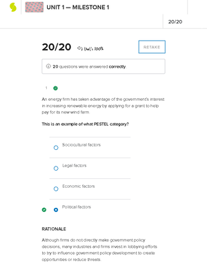 [Solved] Touchstone 4 Organization Analysis Strategic Recommendations - Principles of Management ...