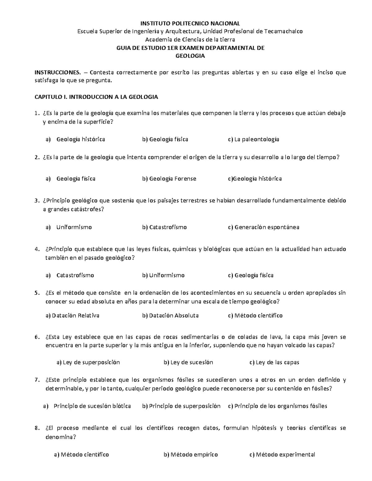 GUIA DE Estudio 1ER Deptal Geologia 230928 202521 - INSTITUTO ...