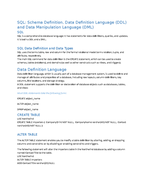 Database System Concepts and Architecture - Database System Concepts ...