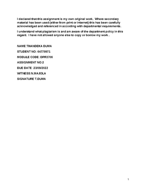 DPR3706 Semester 02 Assignment 02 2022 - DPR3706: ISSUES MANAGEMENT AND SOCIAL RESPONSIBILITY ...