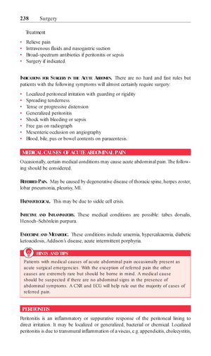 Surgical Recall 7th Edition Best Medical Books-21 - 168 Section I ...