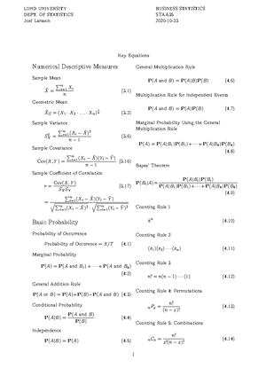 Chapter 1 (Defining data) - Chapter 1 Defining data Categorical variables (qualitative variables ...