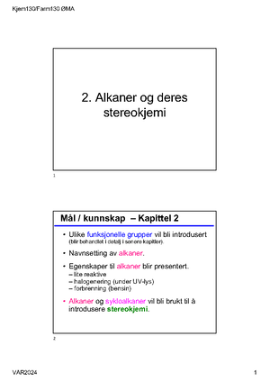 Sammendrag- kjemi 1 - Kap 1-4 - Studienett-27726-5272429 Marie ...