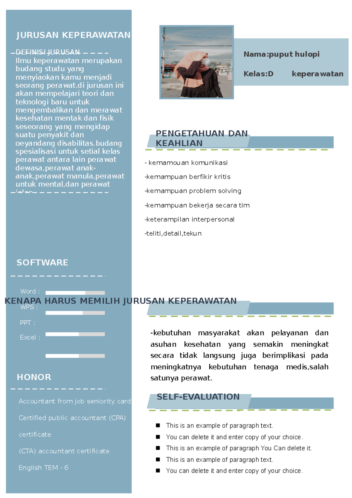 Pdf puput - Semoga bermanfaat - This is an example of paragraph text. You can delete it and ...