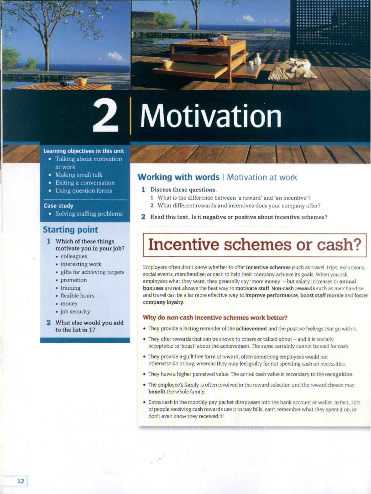 Business Result unit2 motivation - Język angielski / B2.2 - Studocu