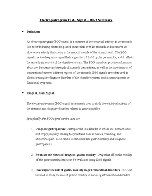 EMG Signal - Electromyography – EMG Signal Brief summary: EMG stands ...