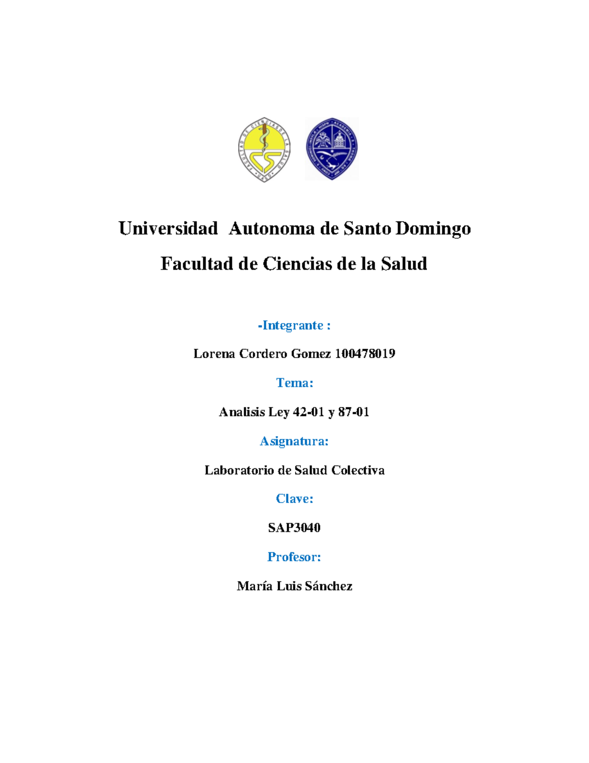 Basado en el análisis de la ley 42 copy - Universidad Autonoma de Santo ...