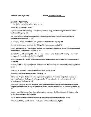 Module 7 Study Guide KEY (2) (1)1 - Module 7 Study Guide Name ...