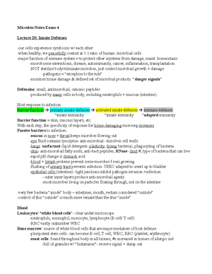Microbiology Study Guide Exam 1: Characteristics of Living Cells ...