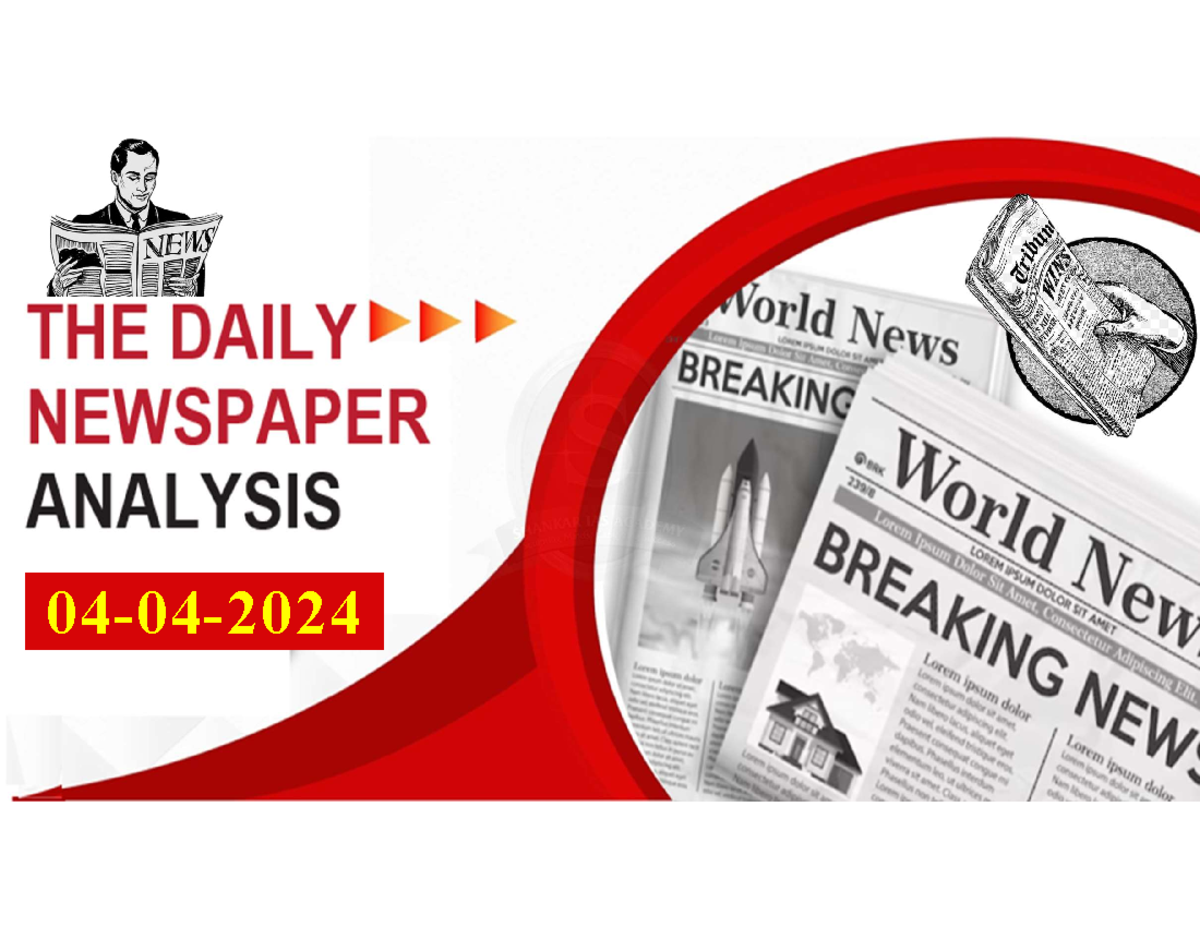 Notes with annotation 04-04-2024 - 04-04- Table of Contents No. Article ...