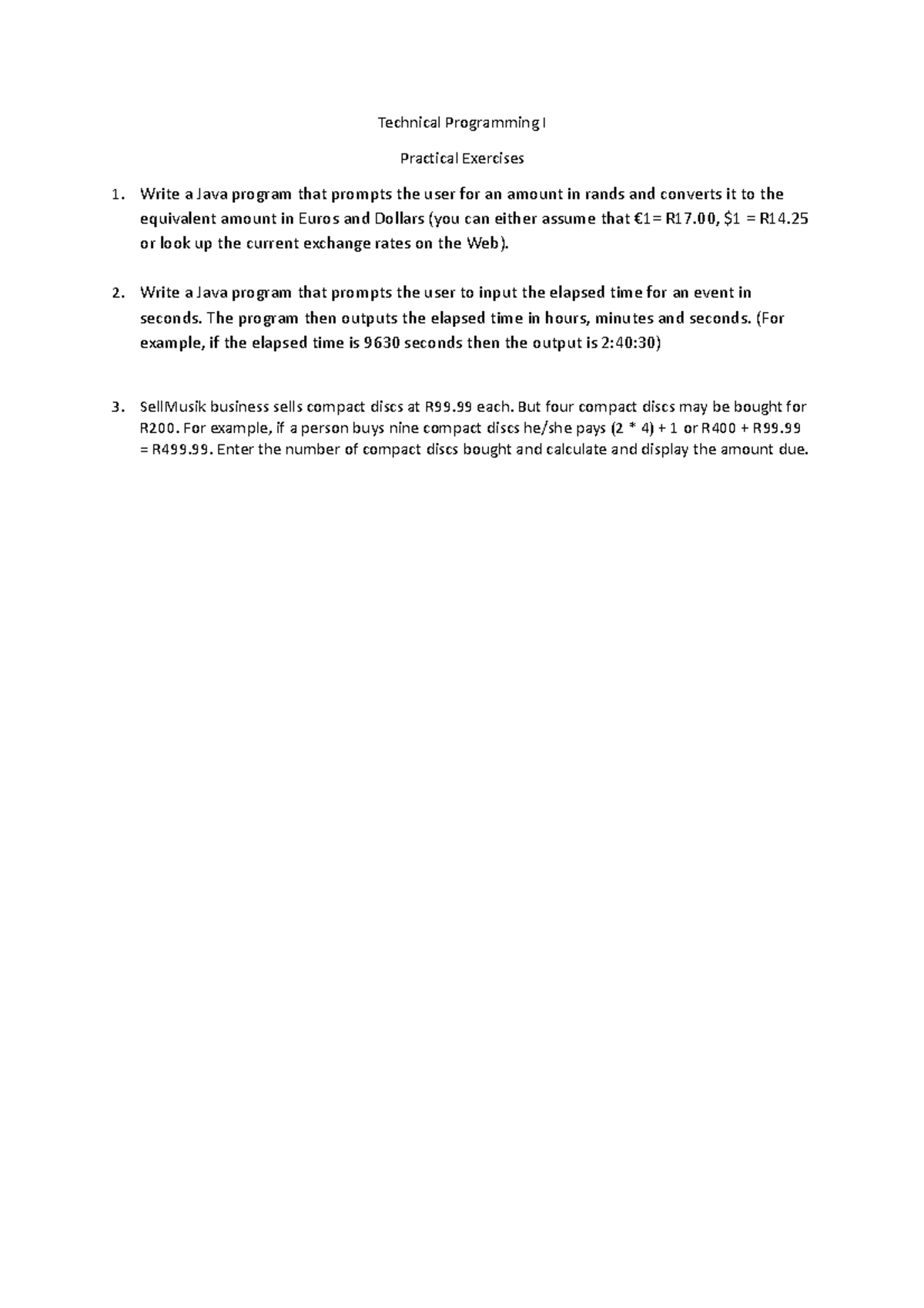 Chapter 2practise Practice With This Question And Boost Knowledge Technical Programming I